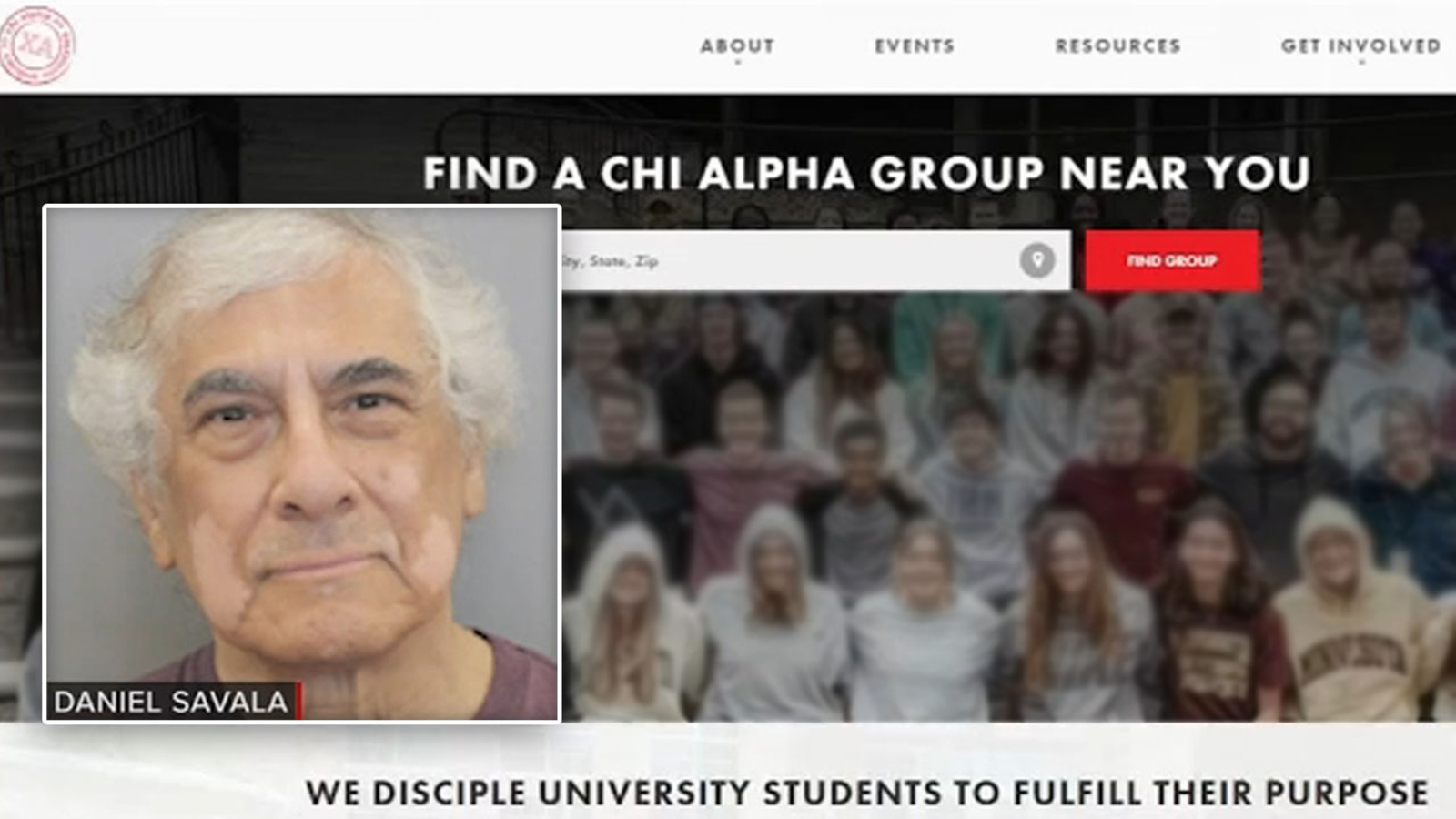 Daniel Savala criminal history: Chi Alpha Campus Ministries leader who ...