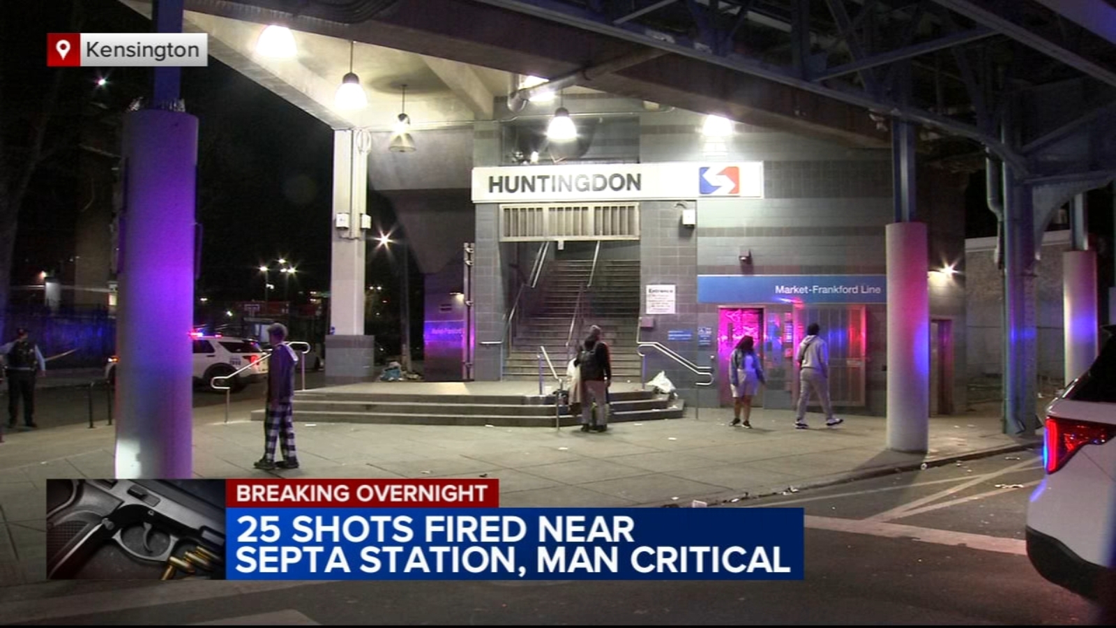 Huntingdon SEPTA station shooting: Man critically injured after 25 ...