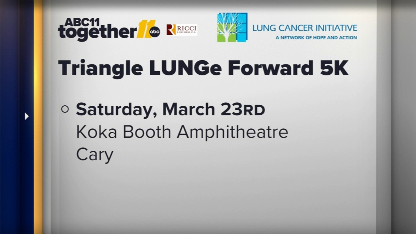 LUNGe Forward 2024 | Annual 5K Run, Walk raises money for the Lung ...