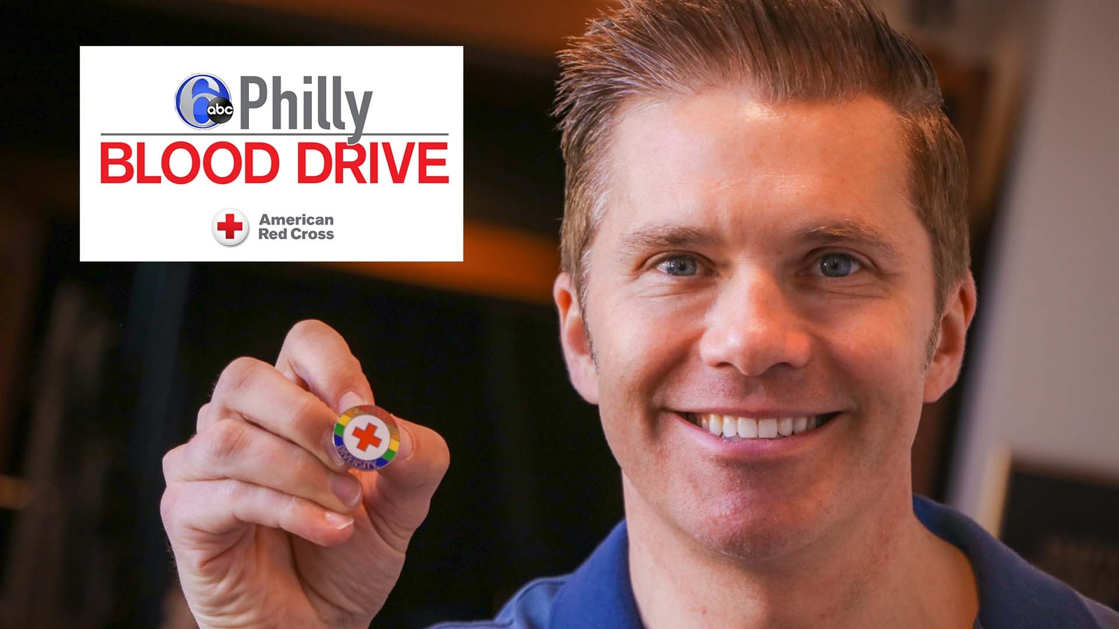 Adam Joseph donates blood for second time at Red Cross blood drive ...