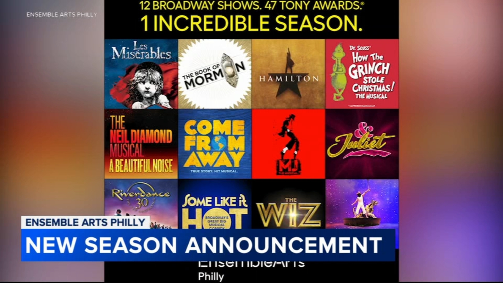 Ensemble Arts Philly bringing blockbuster Broadway lineup to Broad ...