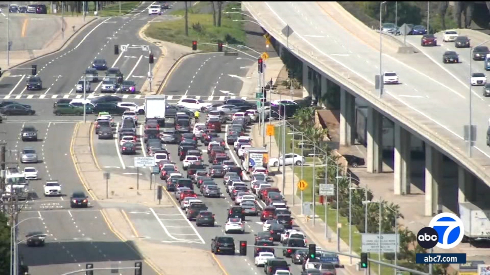 Construction project causes major traffic problems at Los Angeles ...