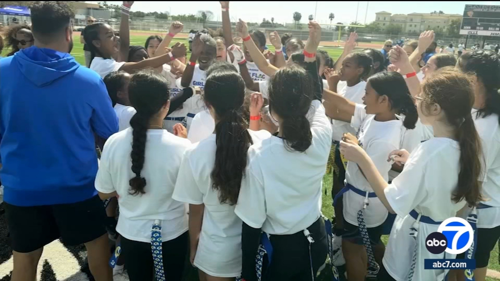 250 middle school students from LBUSD showcased their athletic skills ...