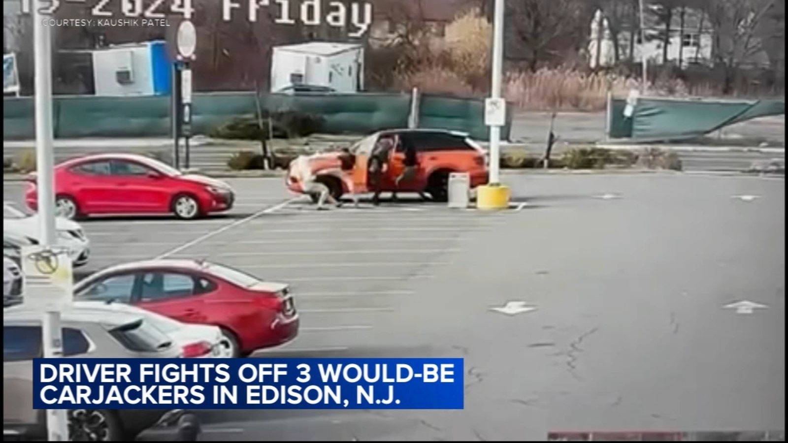 Attempted carjacking of Bentley outside Edison, New Jersey grocery ...