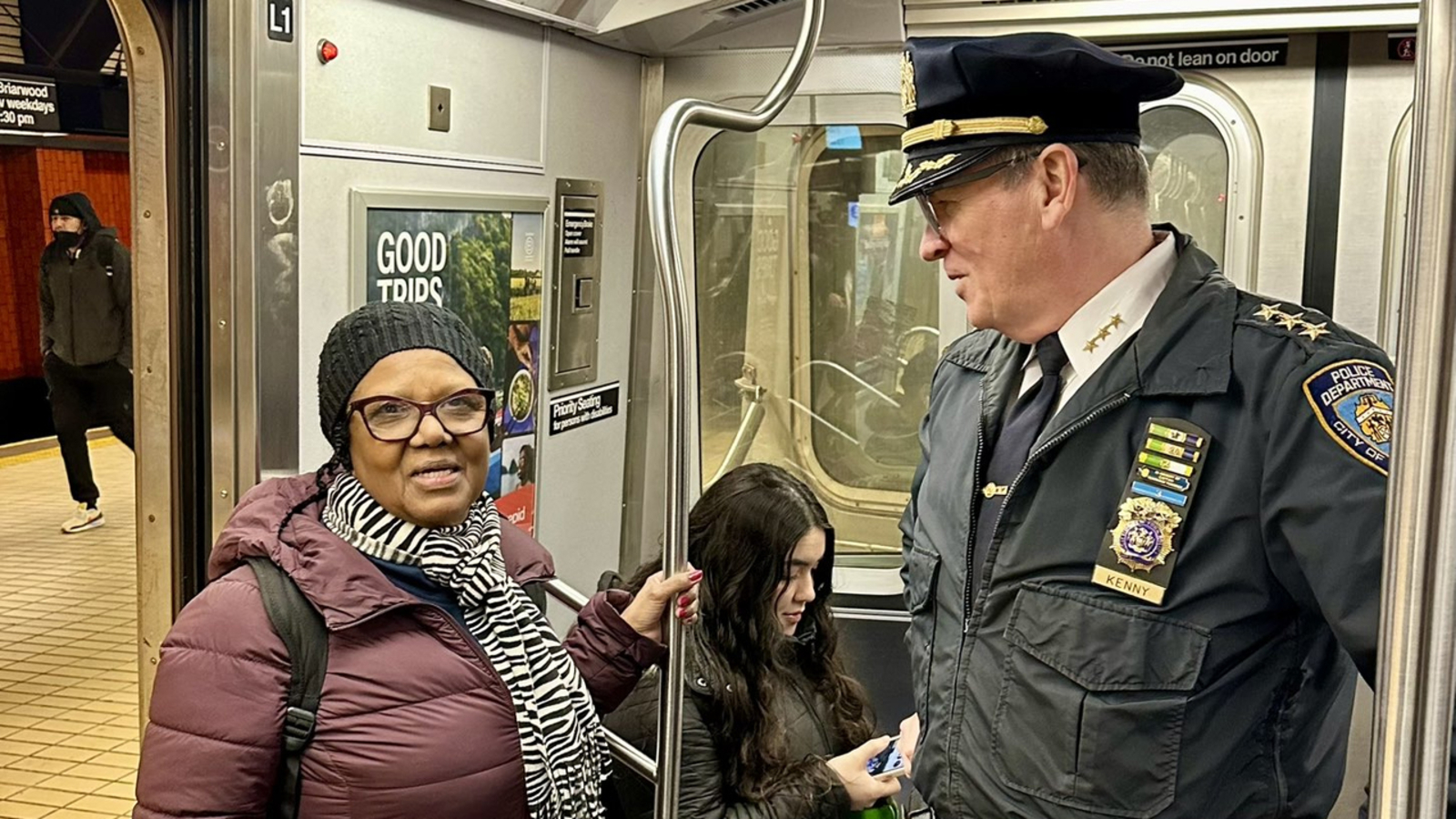 All NYPD Chiefs ride subway lines to hear concerns from New Yorkers ...