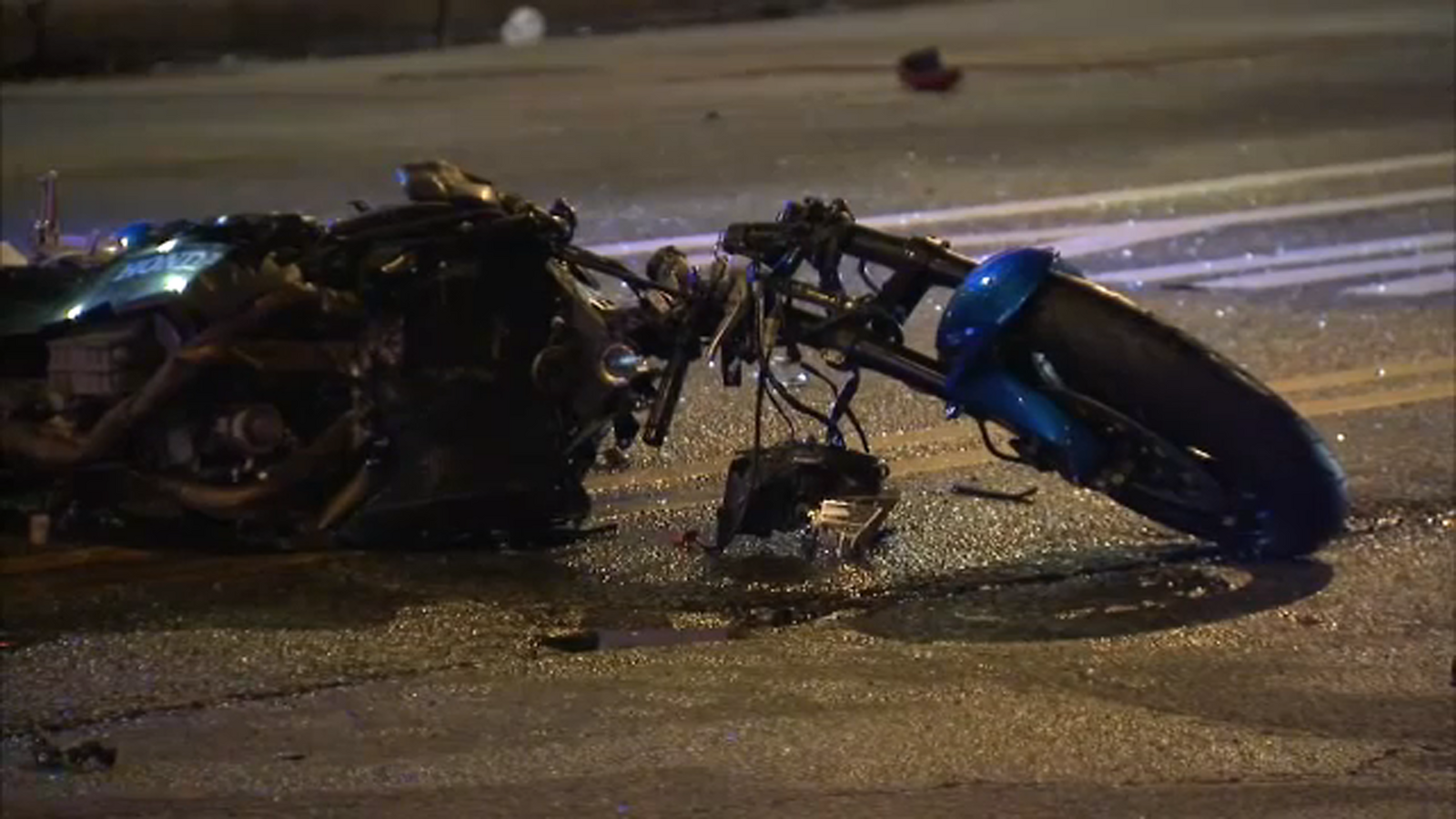 Man dies after running red light, crashing motorcycle into car on West Irving Park Road in ...
