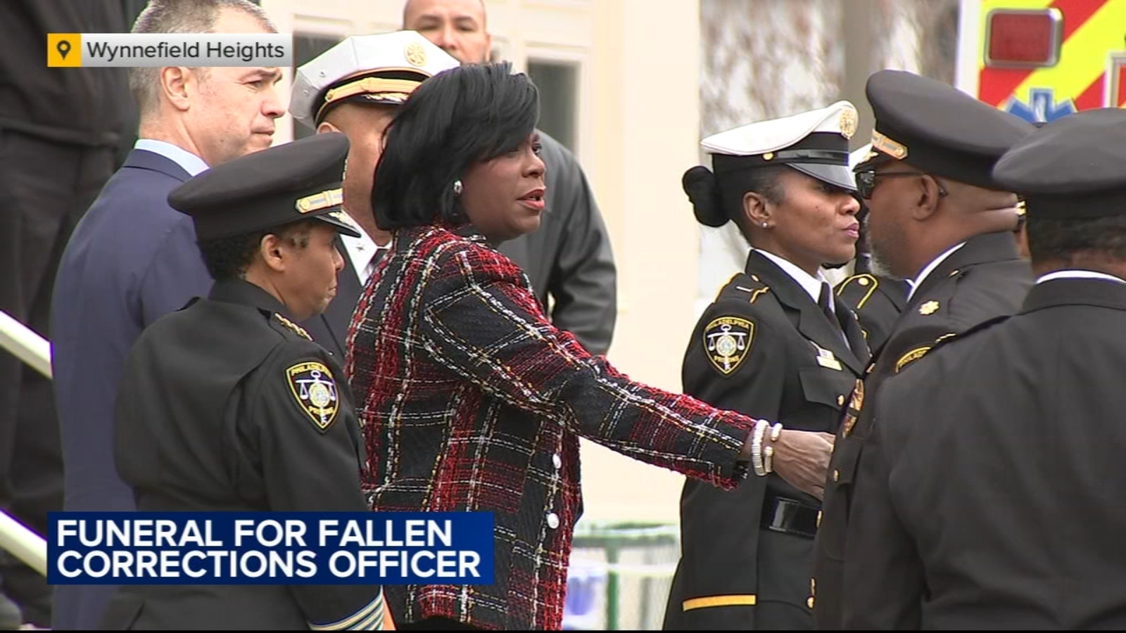Funeral held for fallen Philadelphia corrections officer Robert Gibbs ...