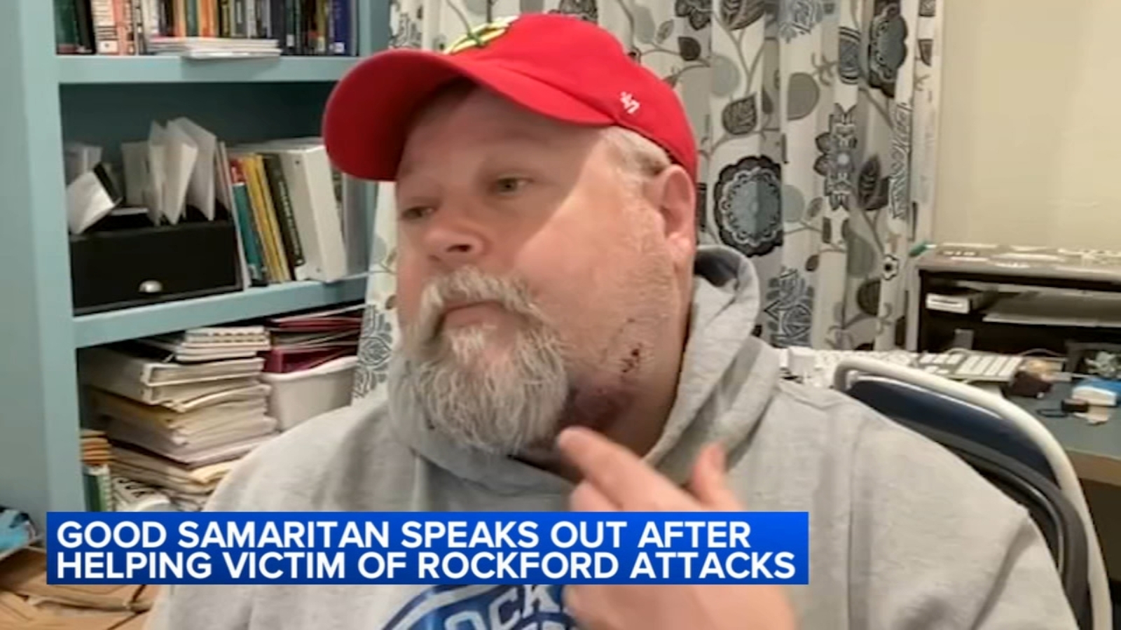 Rockford IL stabbing attack: Good Samaritan Keith Fahrney speaks out ...