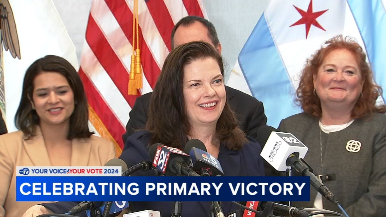 Eileen O'Neill Burke holds victor event after Dem primary win for Cook ...