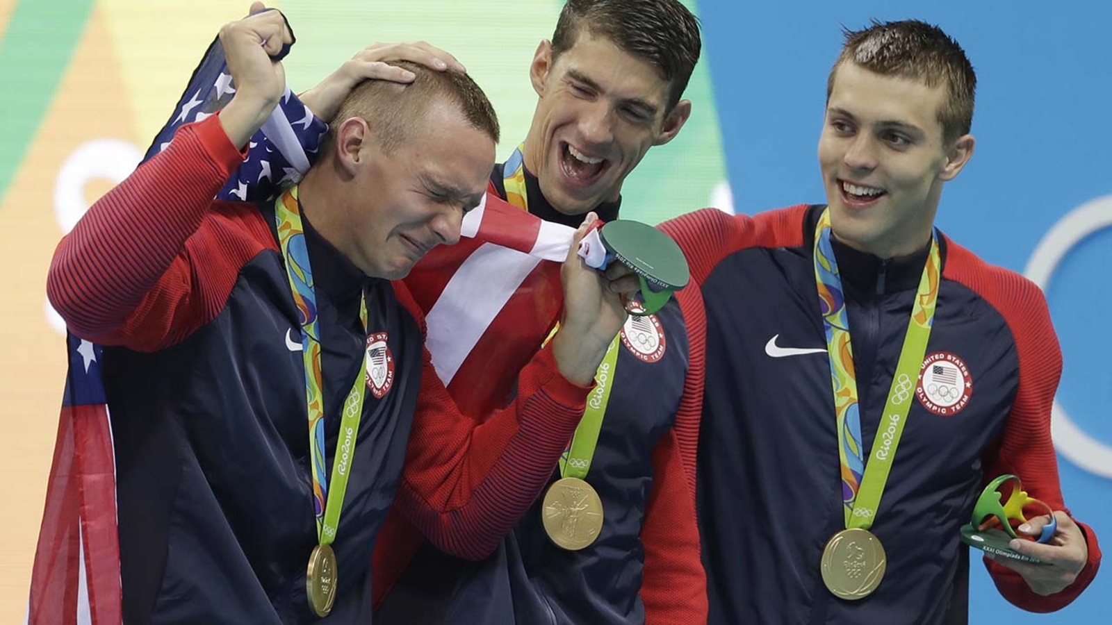 Oh say can you sob: US swimmers get emotional at Rio Games - ABC13 Houston