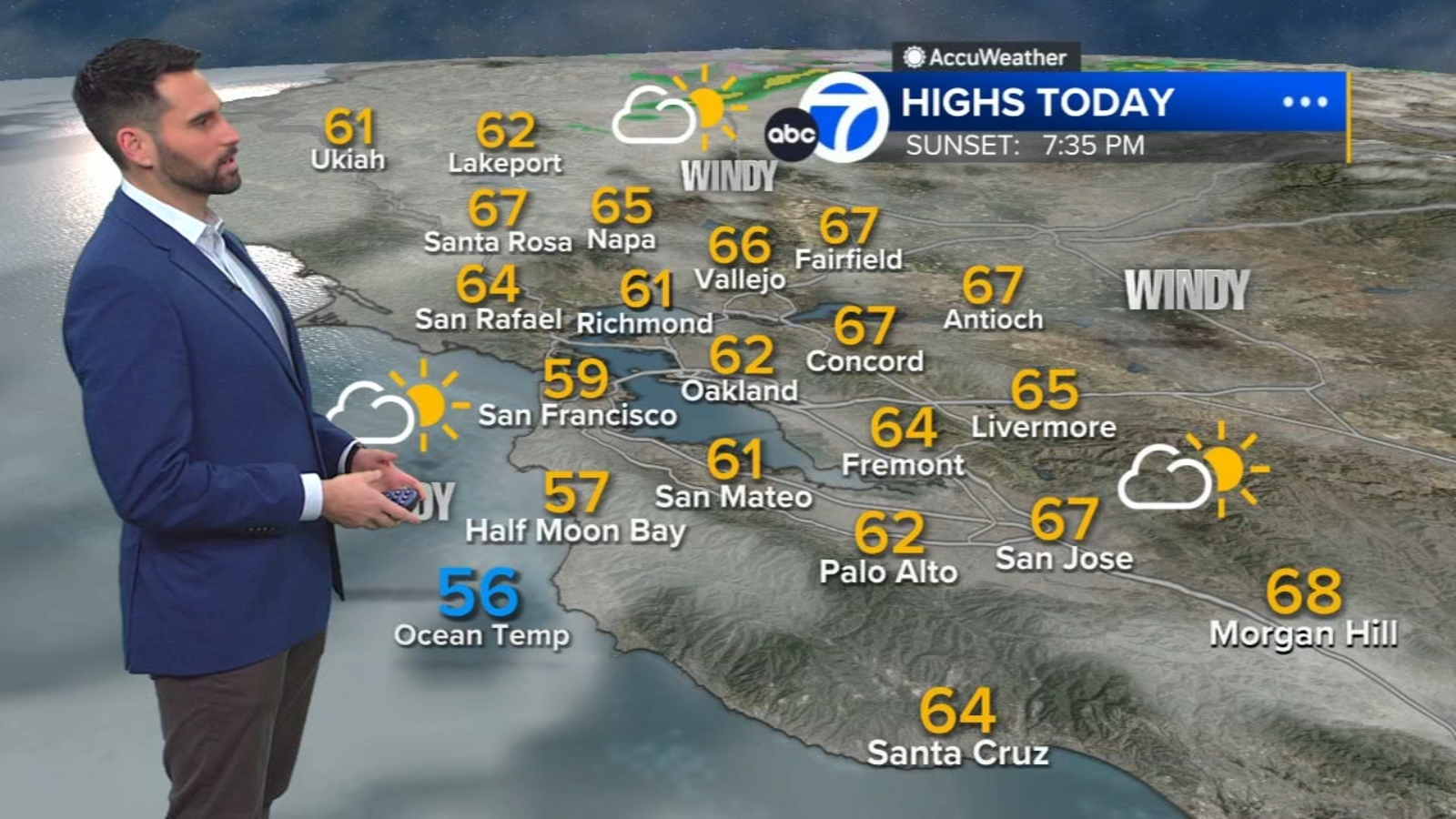 AccuWeather Forecast: Cold front before storm system comes Thursday ...