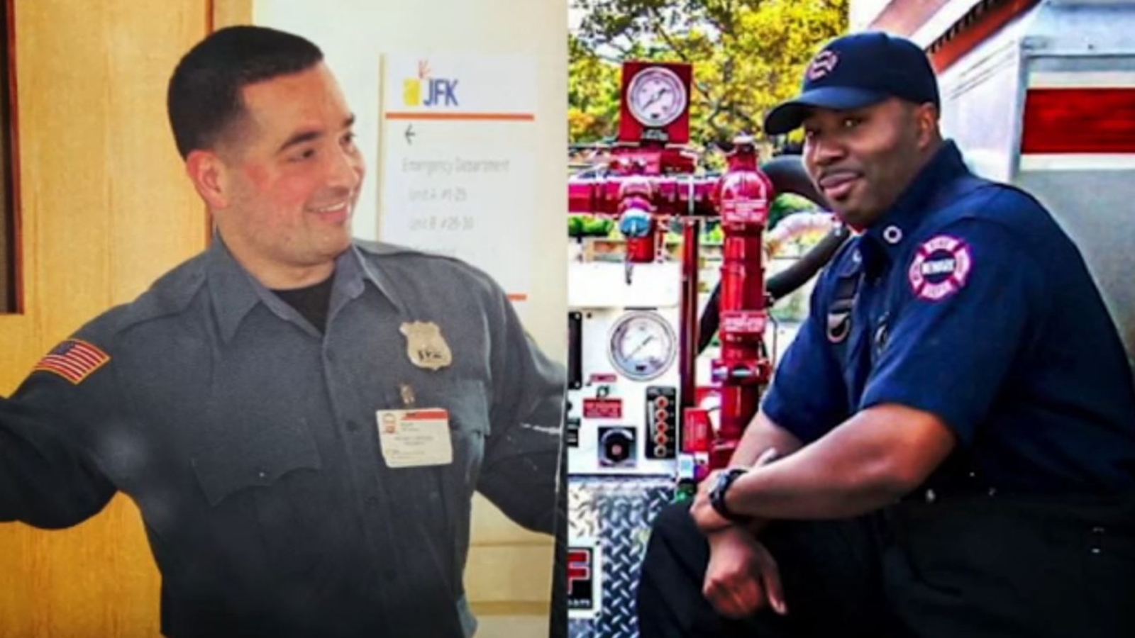 Port of Newark fire: 2 firehouses dedicated to 2 fire captains killed ...