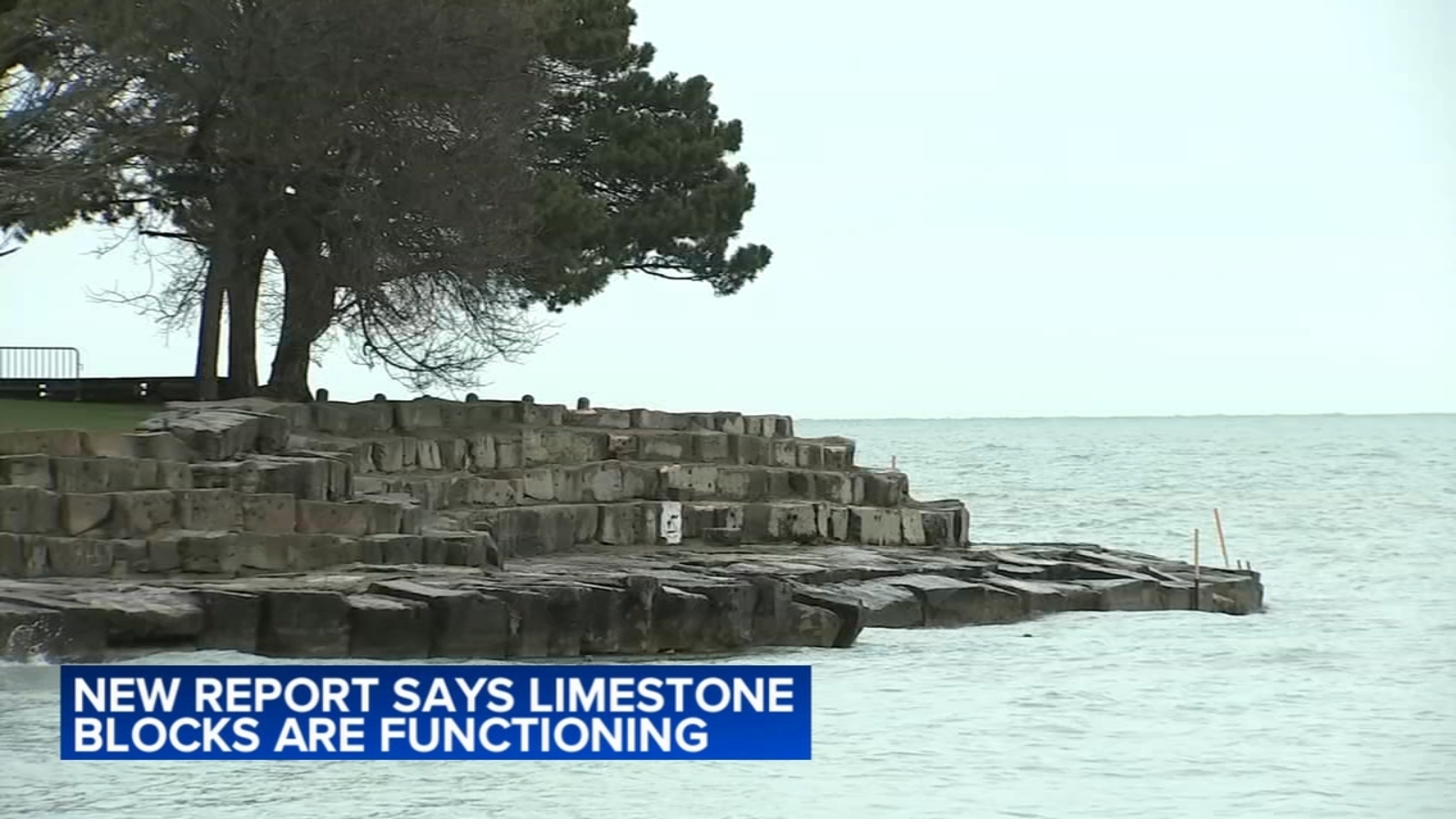 Chicago Promontory Point's iconic limestone steps along Lake Michigan ...