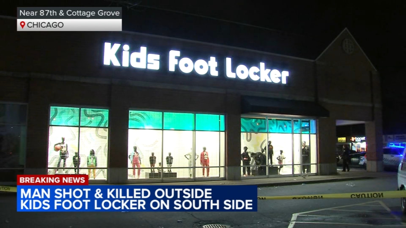 Chicago shooting in Chatham kills man outside Kids Foot Locker near ...