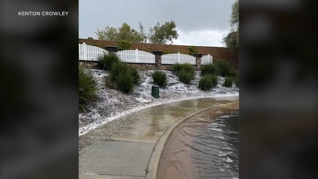 Spring storm brings rain, cold temperatures, snow and hail to Southern ...