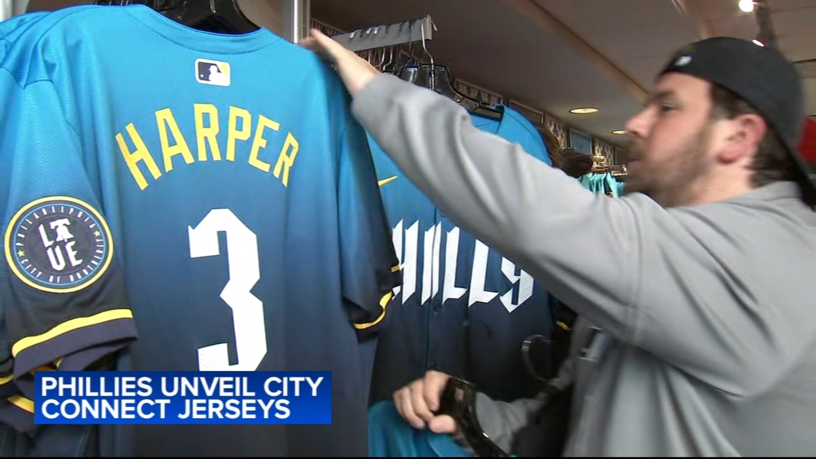 Philadelphia Phillies unveil new blue and yellow 'City Connect ...