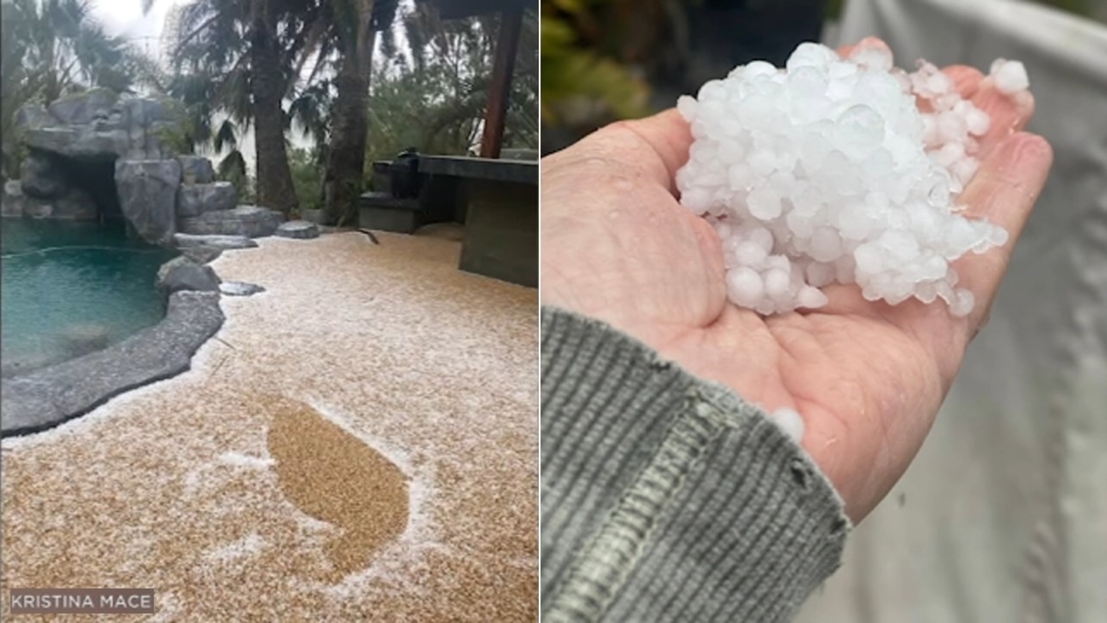 Spring storm brings rain, cold temperatures, snow and hail to Southern ...