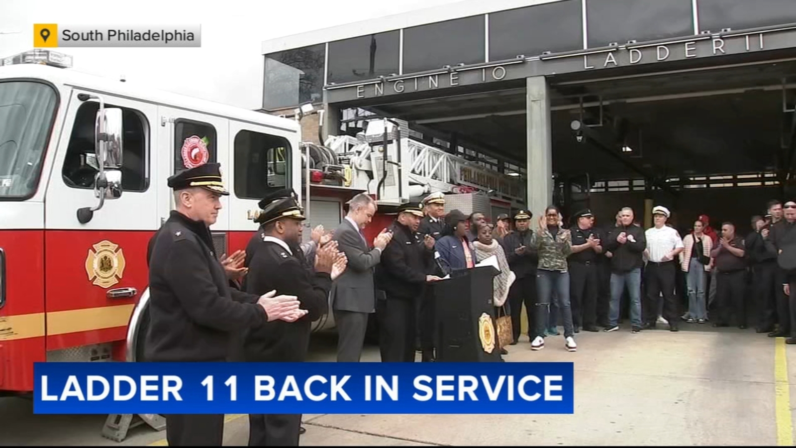 Ladder 11 returns to service with Philadelphia Fire Department after 15 ...