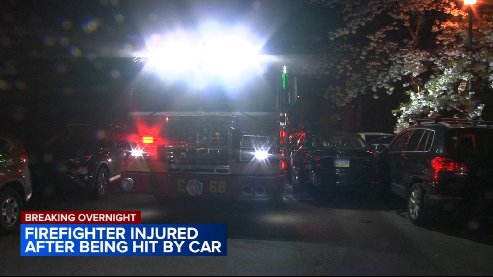 Hit-and-run driver injures firefighter after hitting Engine 68, side ...