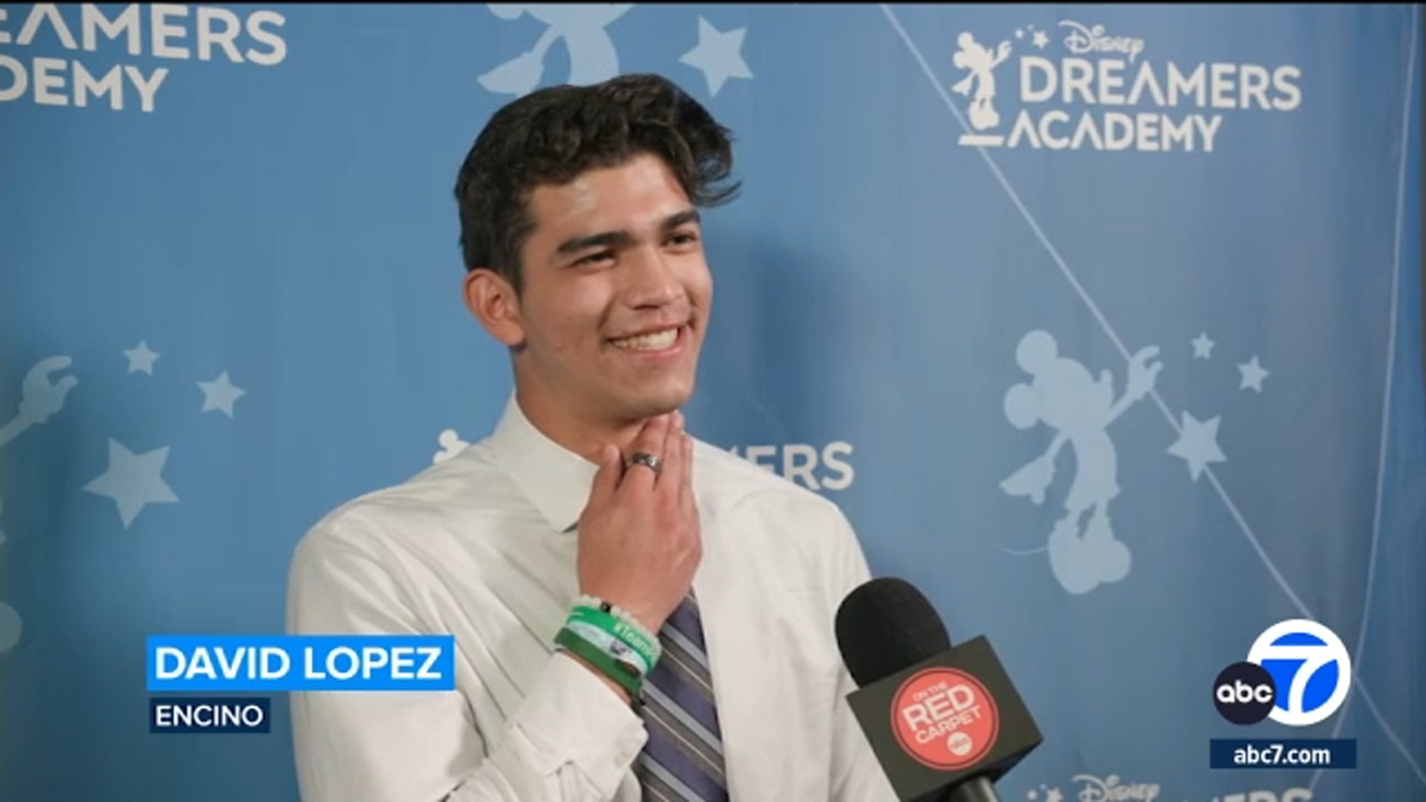 Encino teen David Lopez recognized as Dreamer of the Year during Disney ...