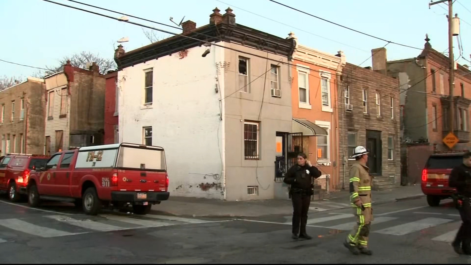 Firefighter injured fighting blaze in the Kensington section of ...
