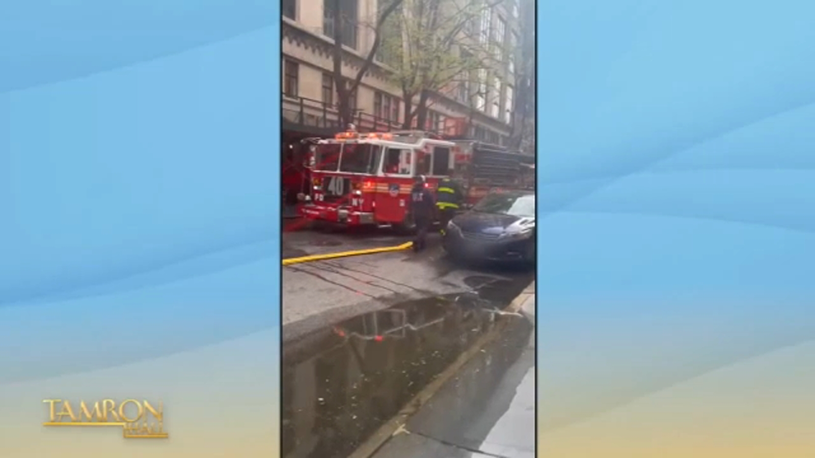 Tamron Hall fire: 'Grease fire' breaks out at 'Tamron Hall' show studio ...