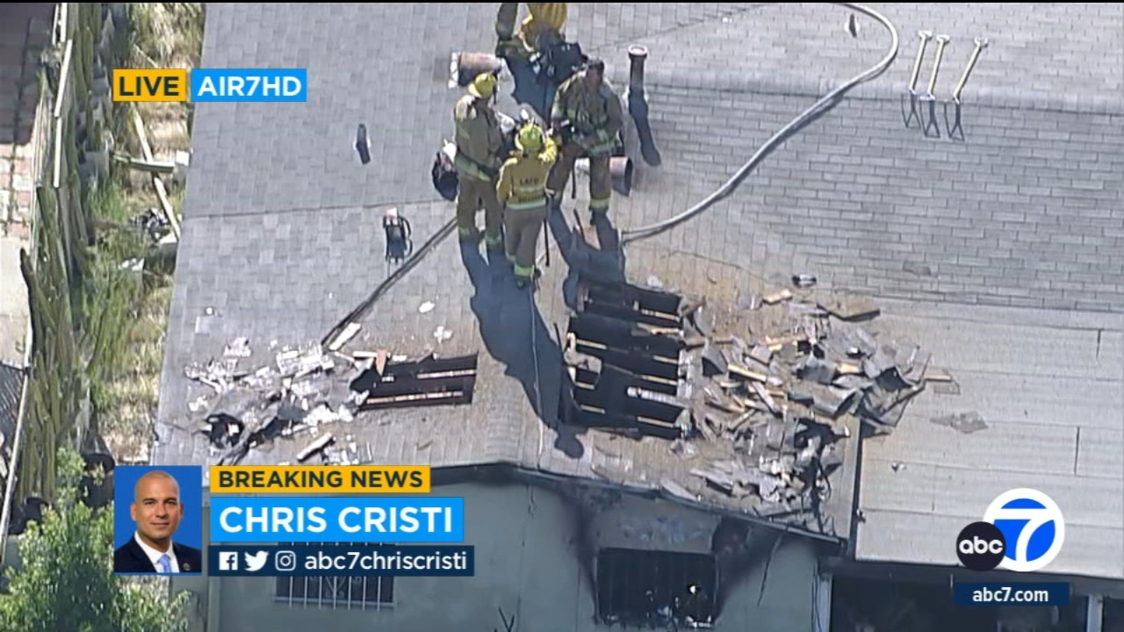 One person found dead after fire at Sun Valley home - ABC7 Los Angeles