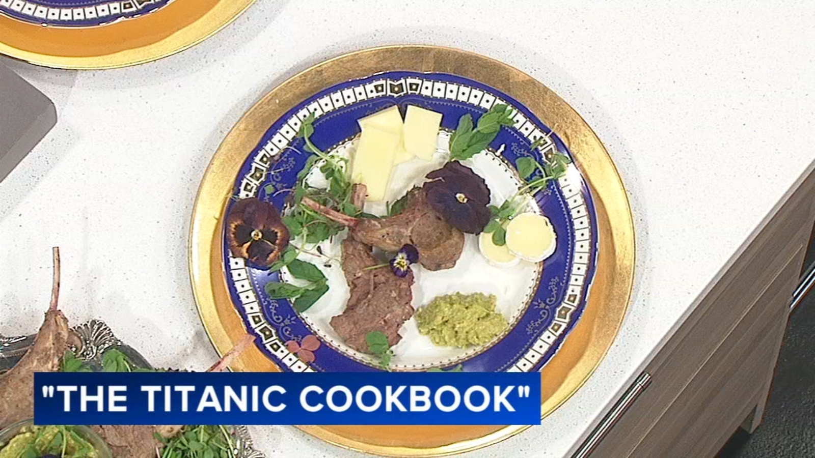 'Titanic: The Official Cookbook' author demonstrates 'Blue Moon ...