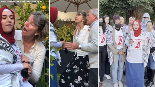 UC Berkeley law student, Malak Afaneh, who went viral for protesting at ...
