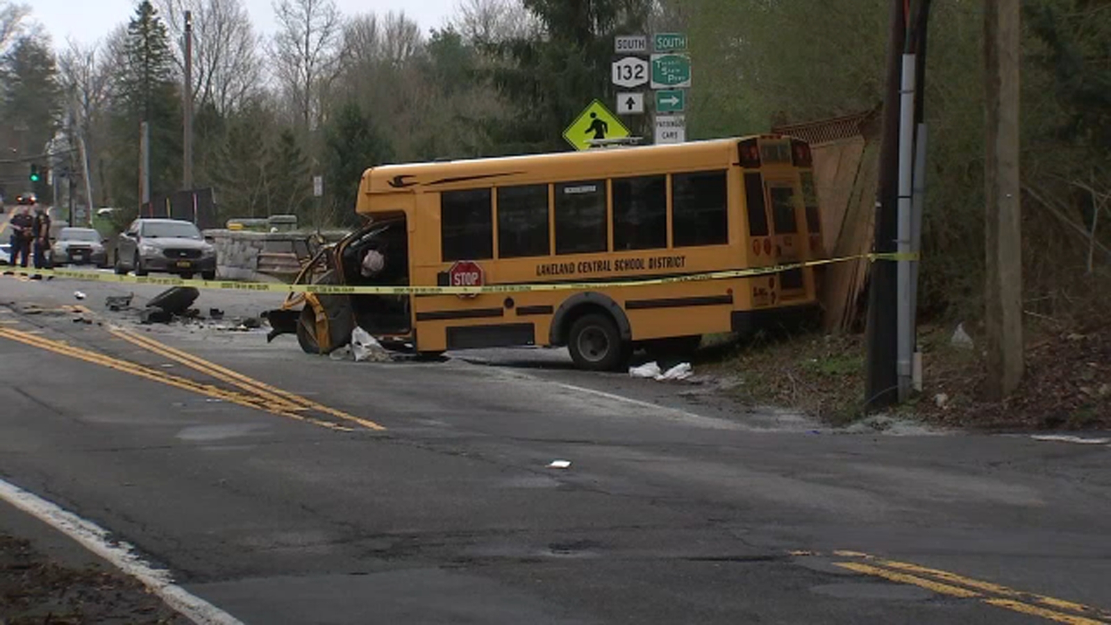 Yorktown school bus crash: Students, driver injured in accident on ...