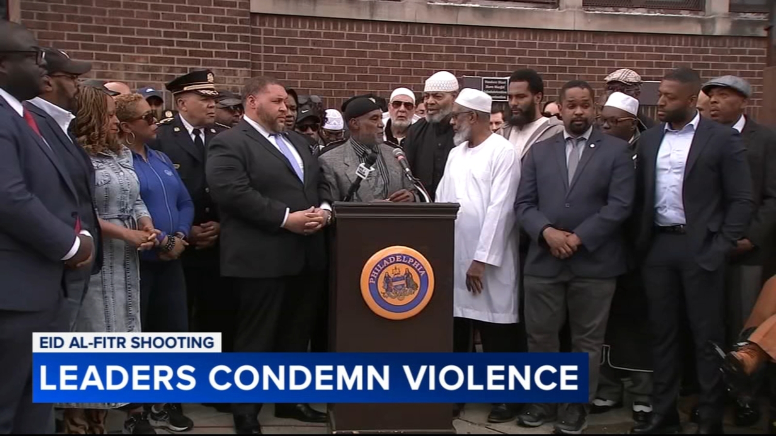 Muslim leaders from Philadelphia Masjid speak out against violence at ...