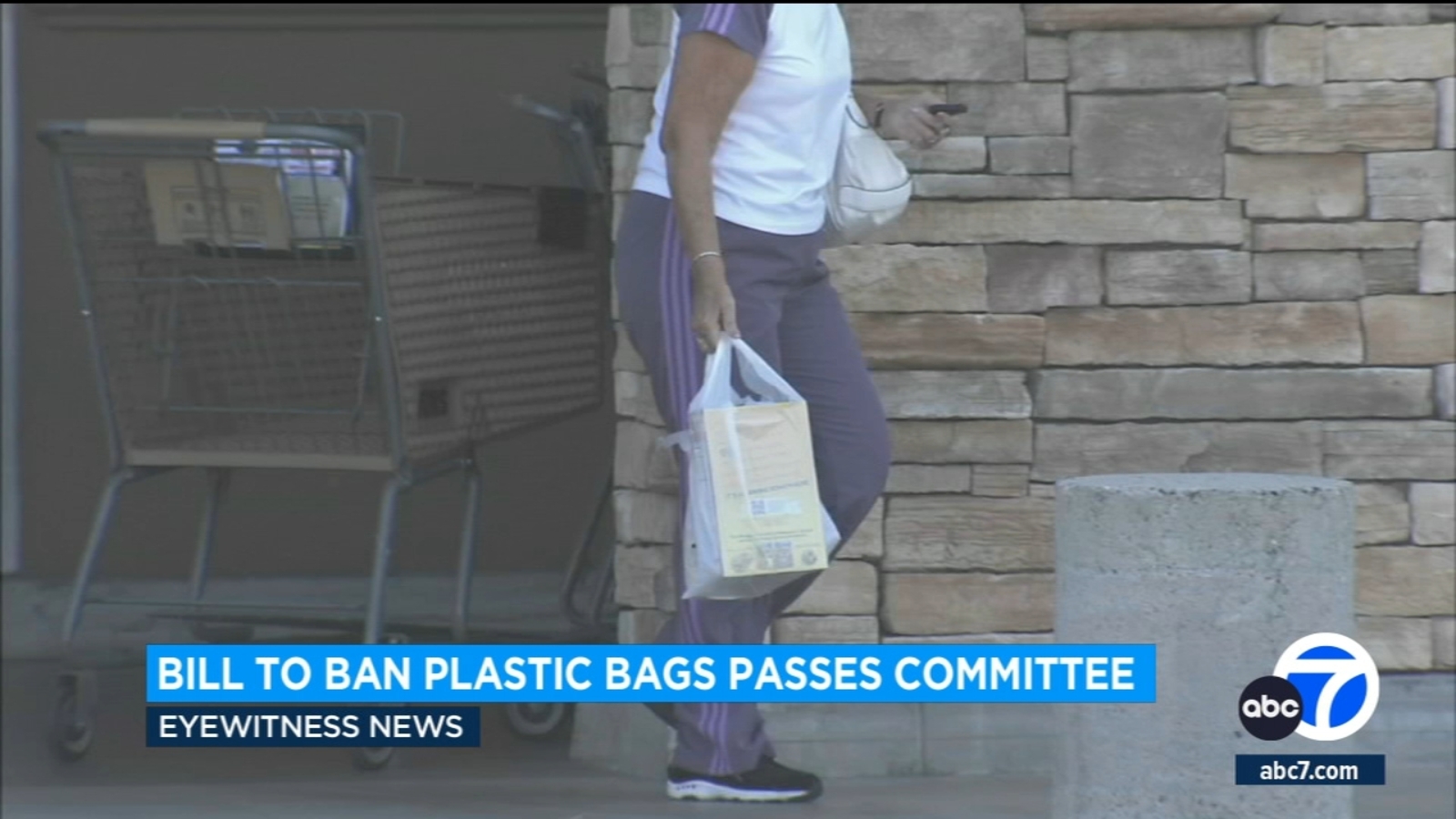 California bill that would ban plastic bags advances in State ...