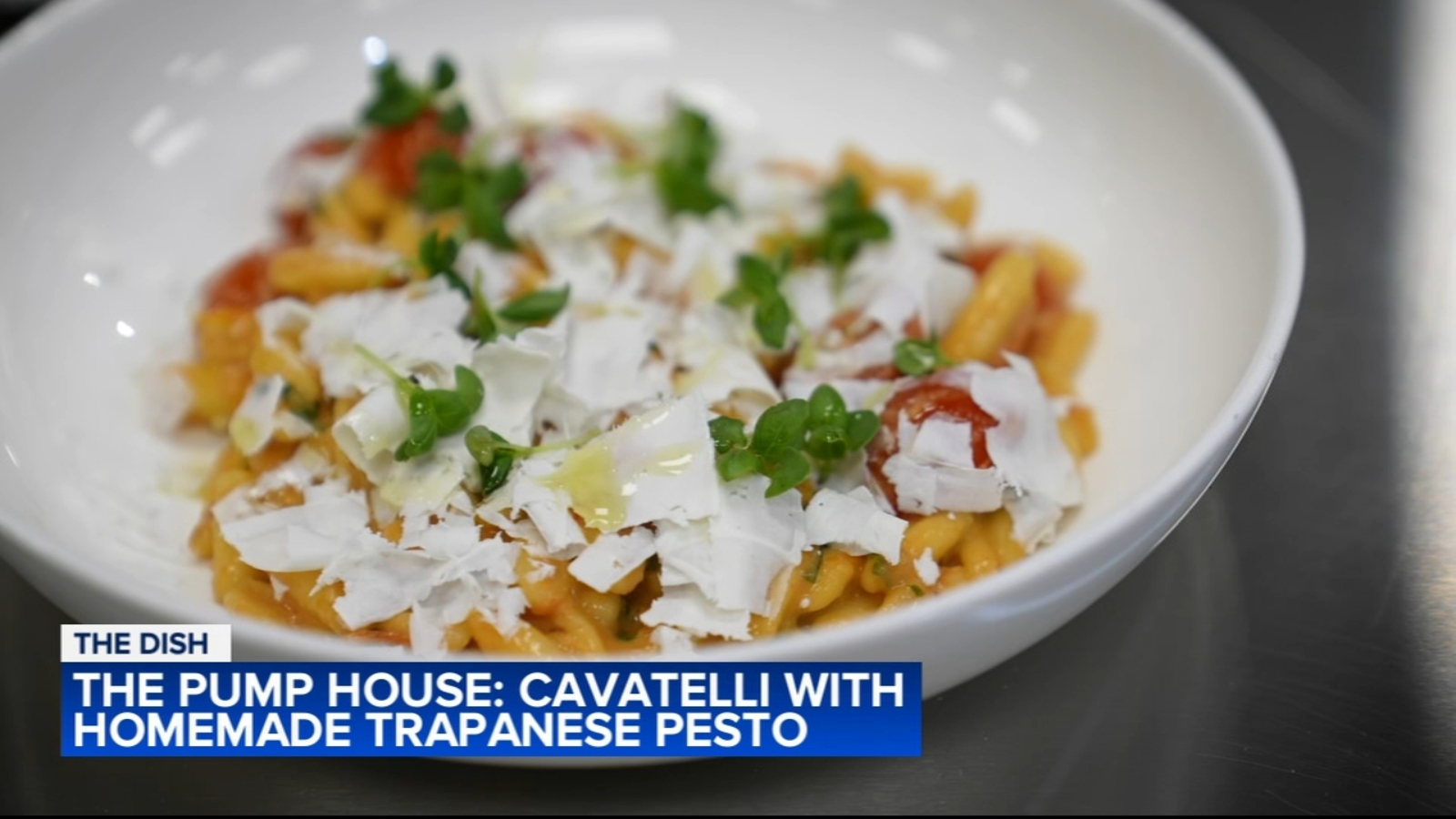 The Dish: Nicholas Elmi's Cavatelli with Sicilian Trapanese Pesto from ...