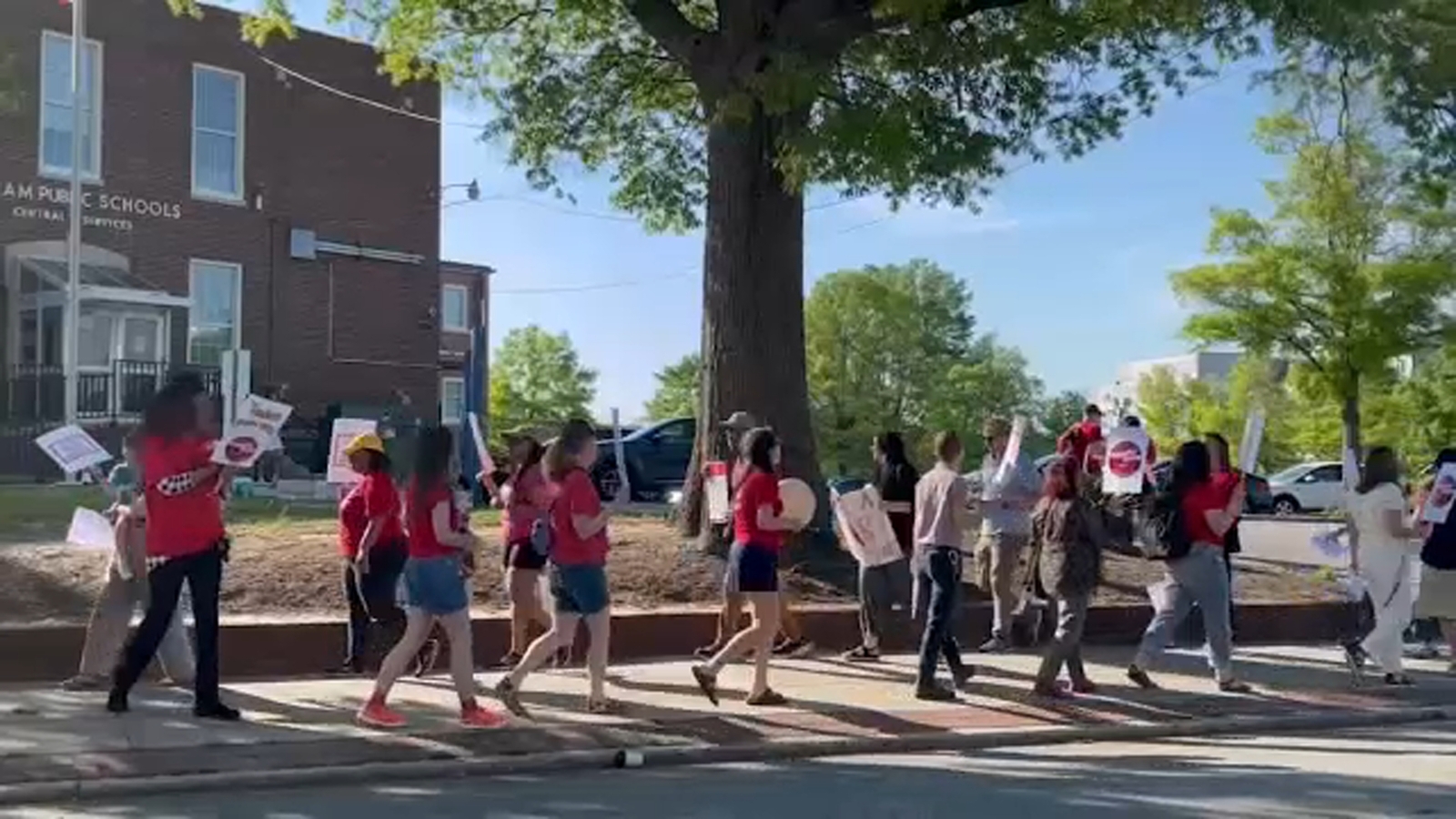 Durham Association of Educators, a teacher advocacy group, pushes for ...