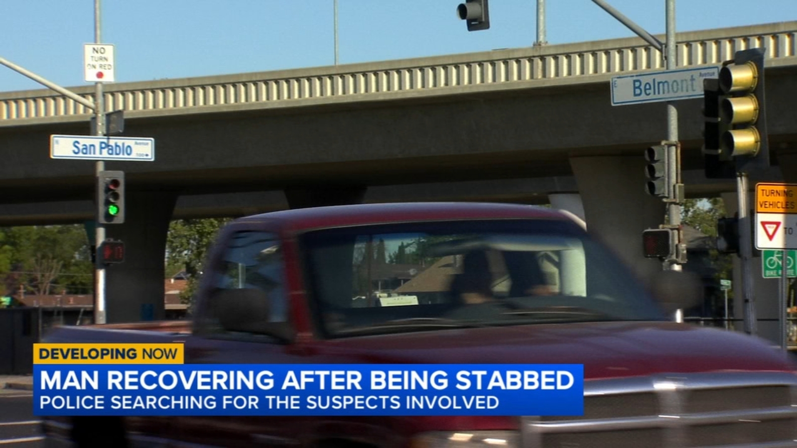 Man recovering after being stabbed in central Fresno - ABC30 Fresno