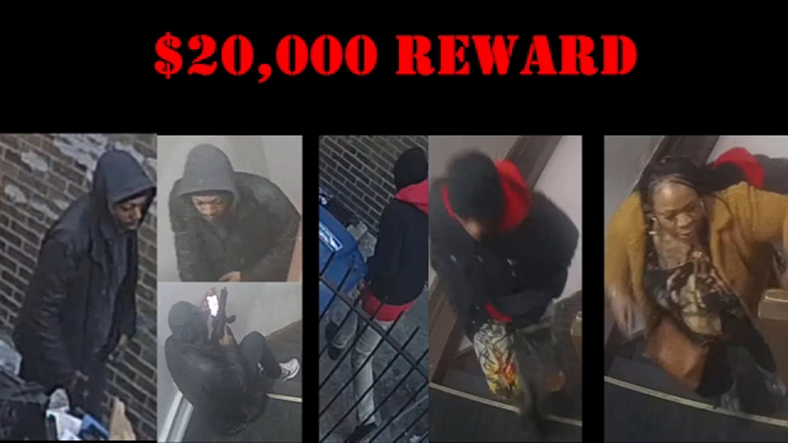 Surveillance video released of 3 suspects wanted in connection to ...