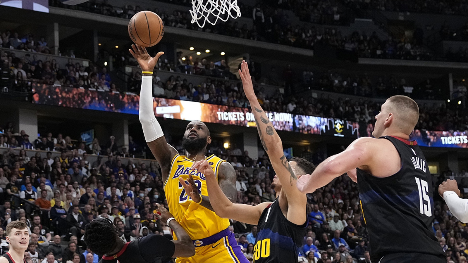 LeBron James sounds off on officiating, replay center after Lakers ...