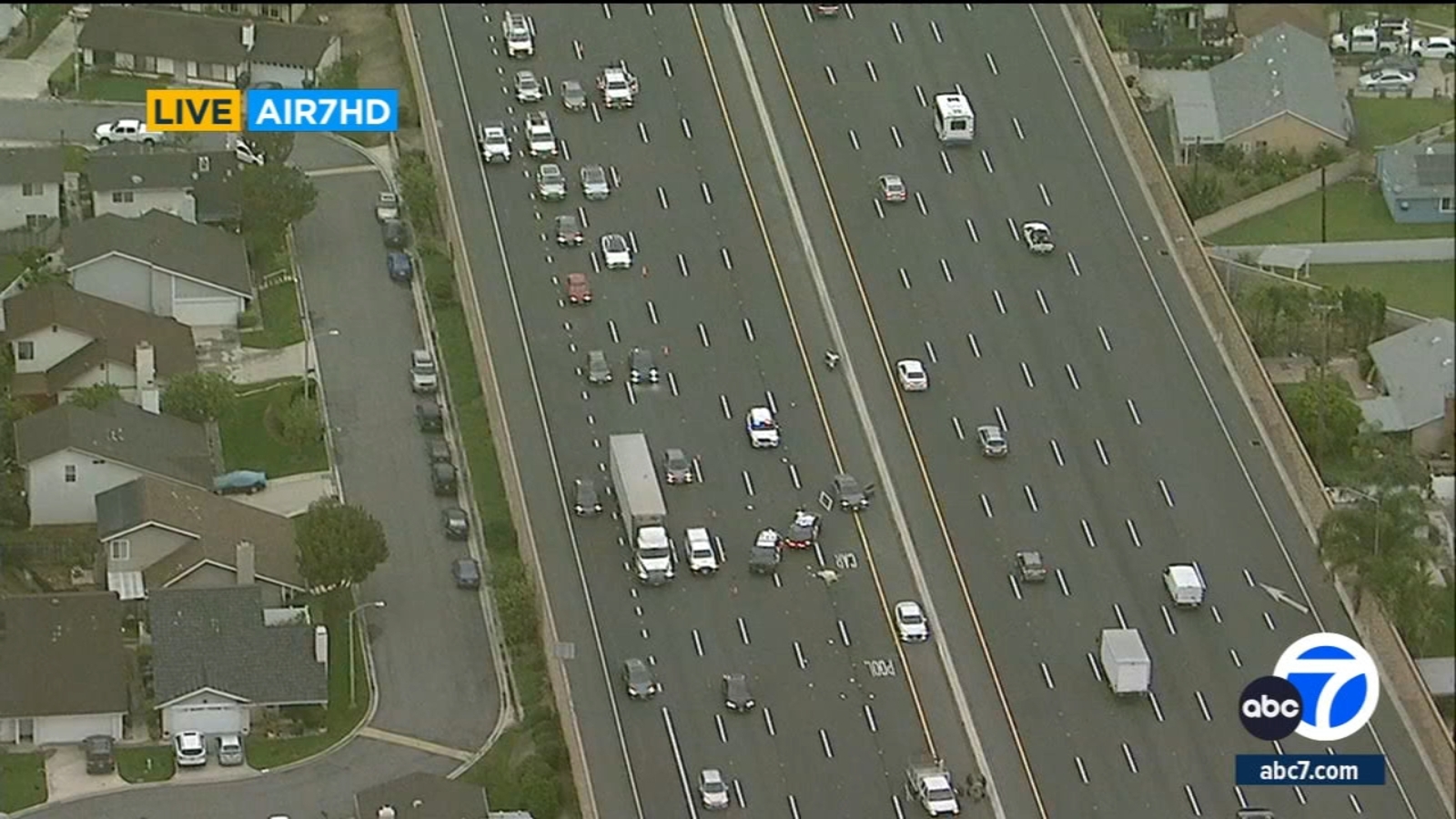 1 killed in crash on 55 Freeway in Orange; all lanes now open - ABC7 ...