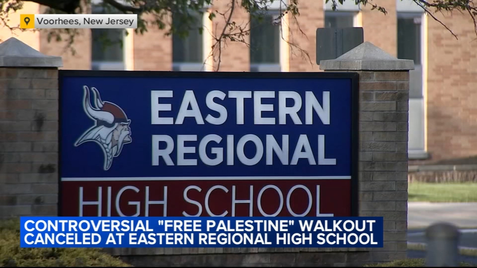 Eastern Regional High School walkout: Event supporting Palestine ...