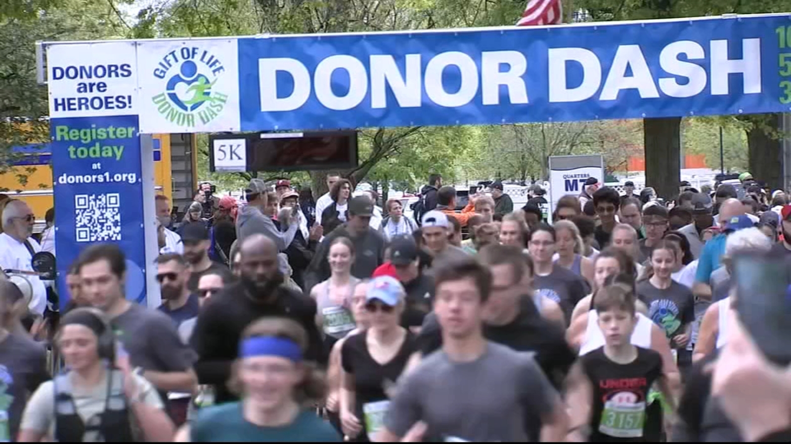 27th Annual Gift of Life 'Donor Dash' held at Navy Yard - 6abc Philadelphia