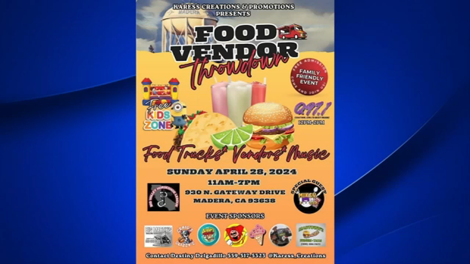 Free family event in Madera, Food Vendor Throwdown - ABC30 Fresno