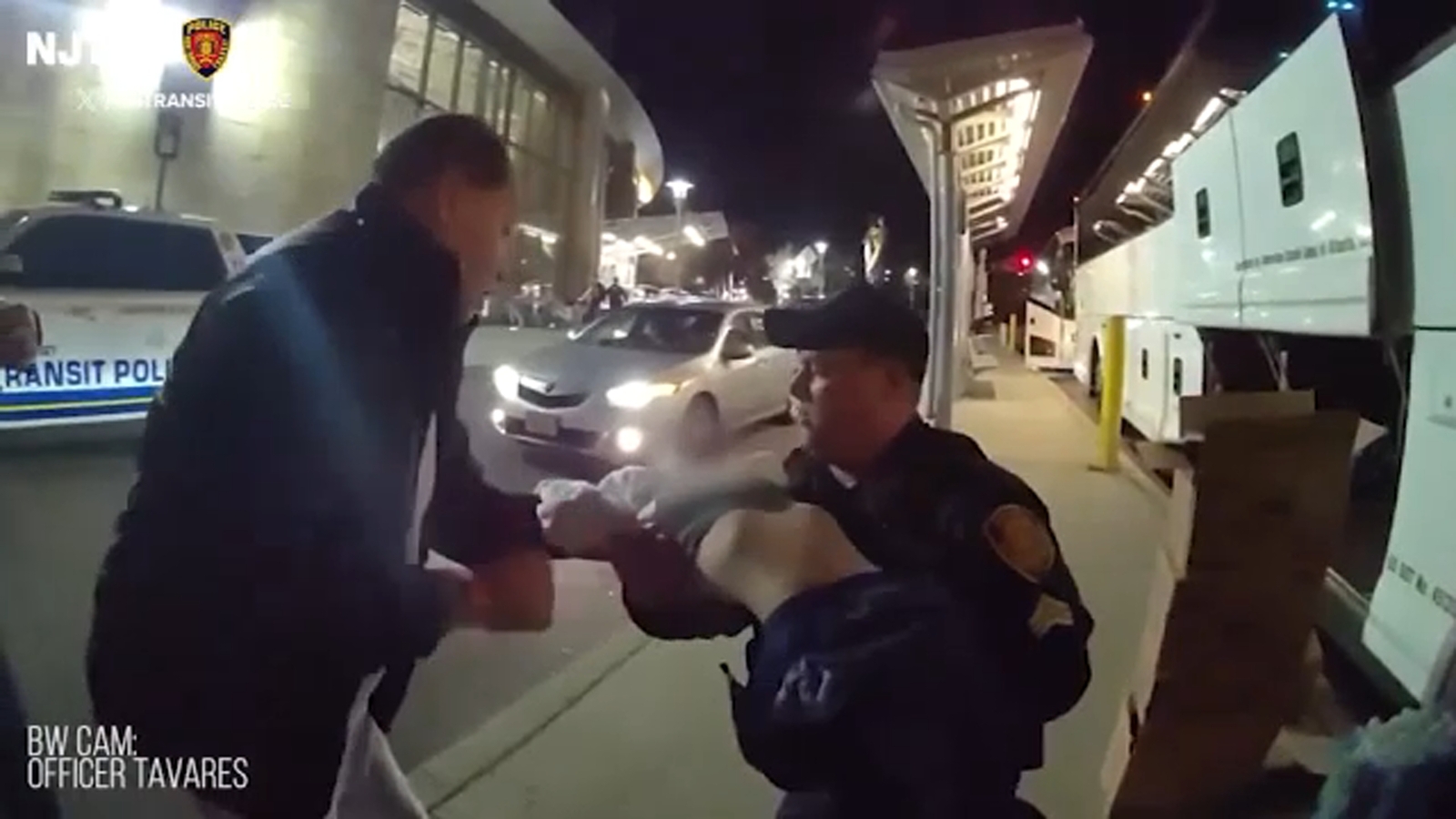 NJ Transit rescue: Police officers perform CPR, save life of choking 3 ...
