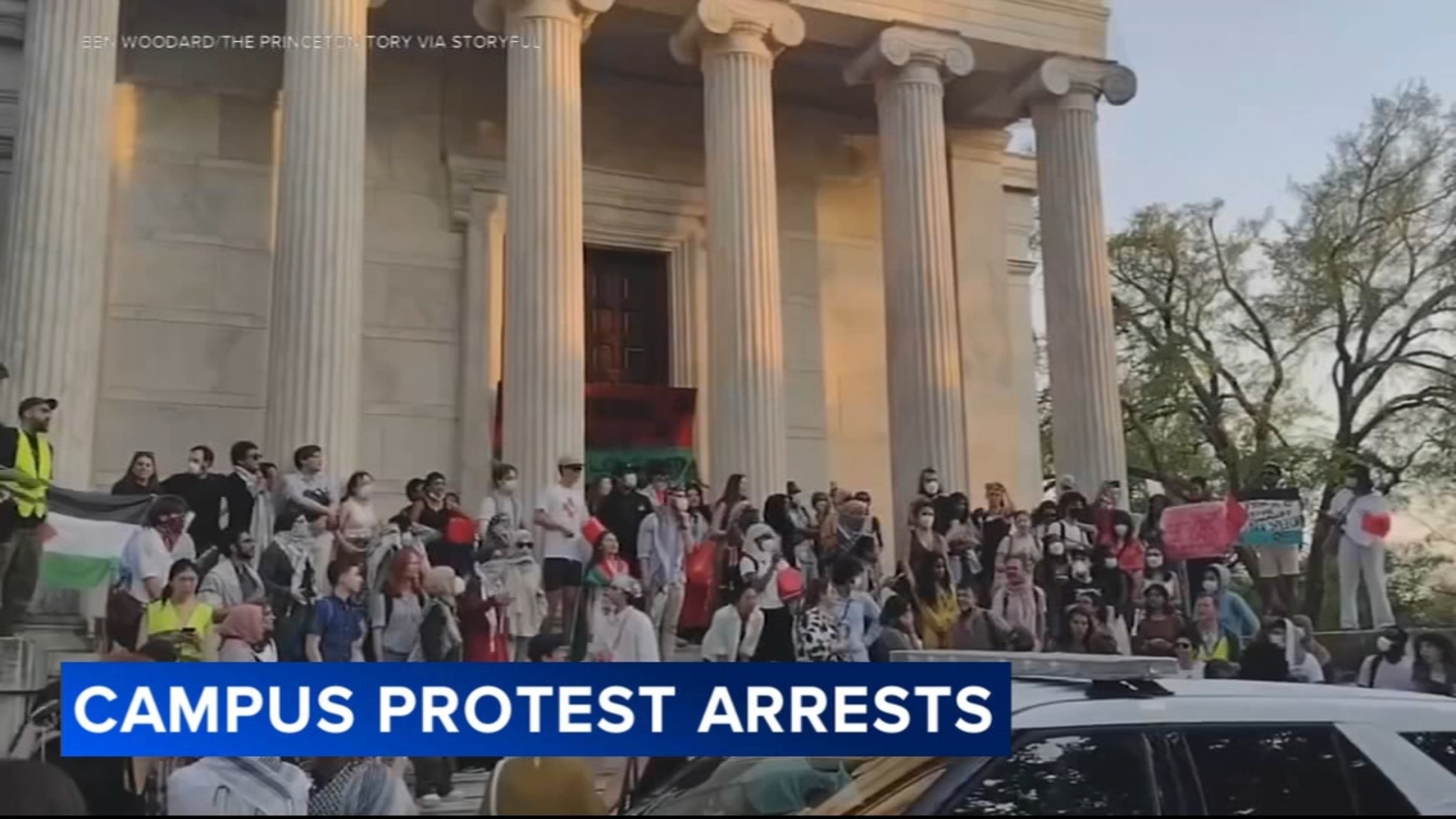 Princeton Gaza Solidarity Encampment: 13 protesters arrested on campus ...