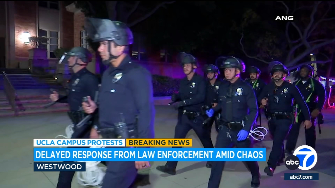 UCLA violence: Delayed police response amid brawl between pro ...