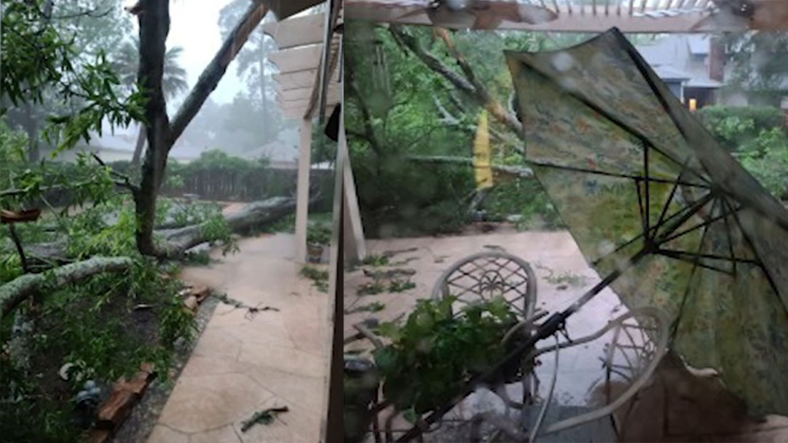 Weather Alert Day: Heavy thunderstorms producing damage in Kingwood ...