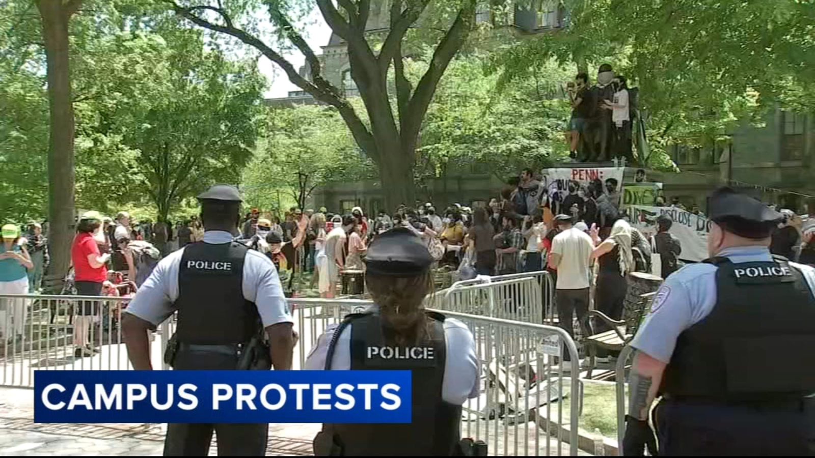 Pro-Palestinian protest at University of Pennsylvania enters 8th day in ...