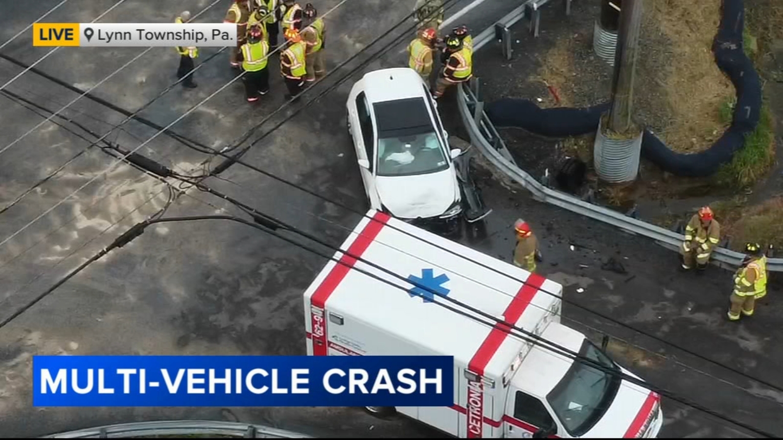 Lynn Township crash today: 2 cars collide in Lehigh County, leaving multiple people injured ...