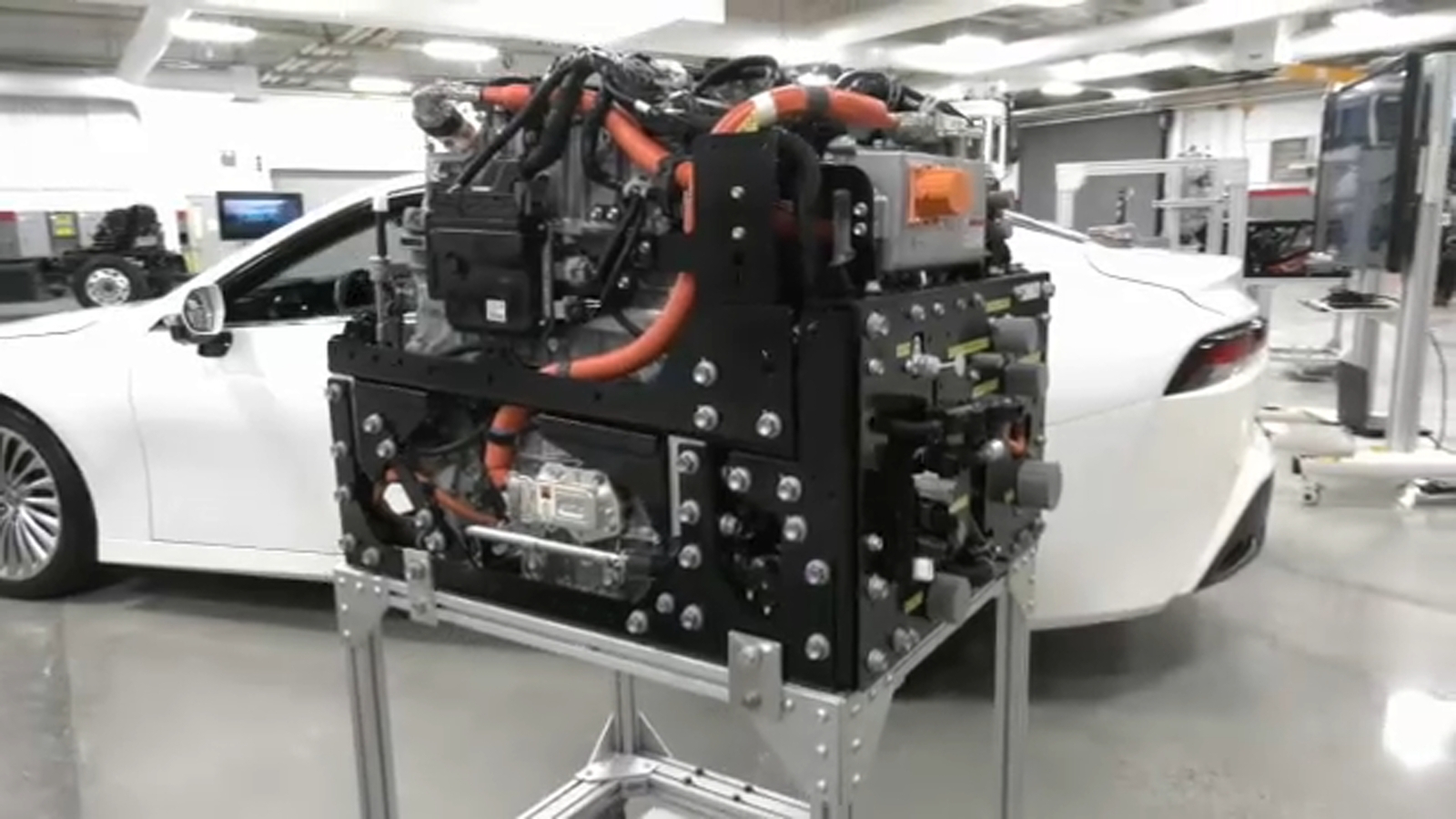 Toyota advancing hydrogen fuel cells for cars, trucks, and even stationary power - ABC7 Los Angeles