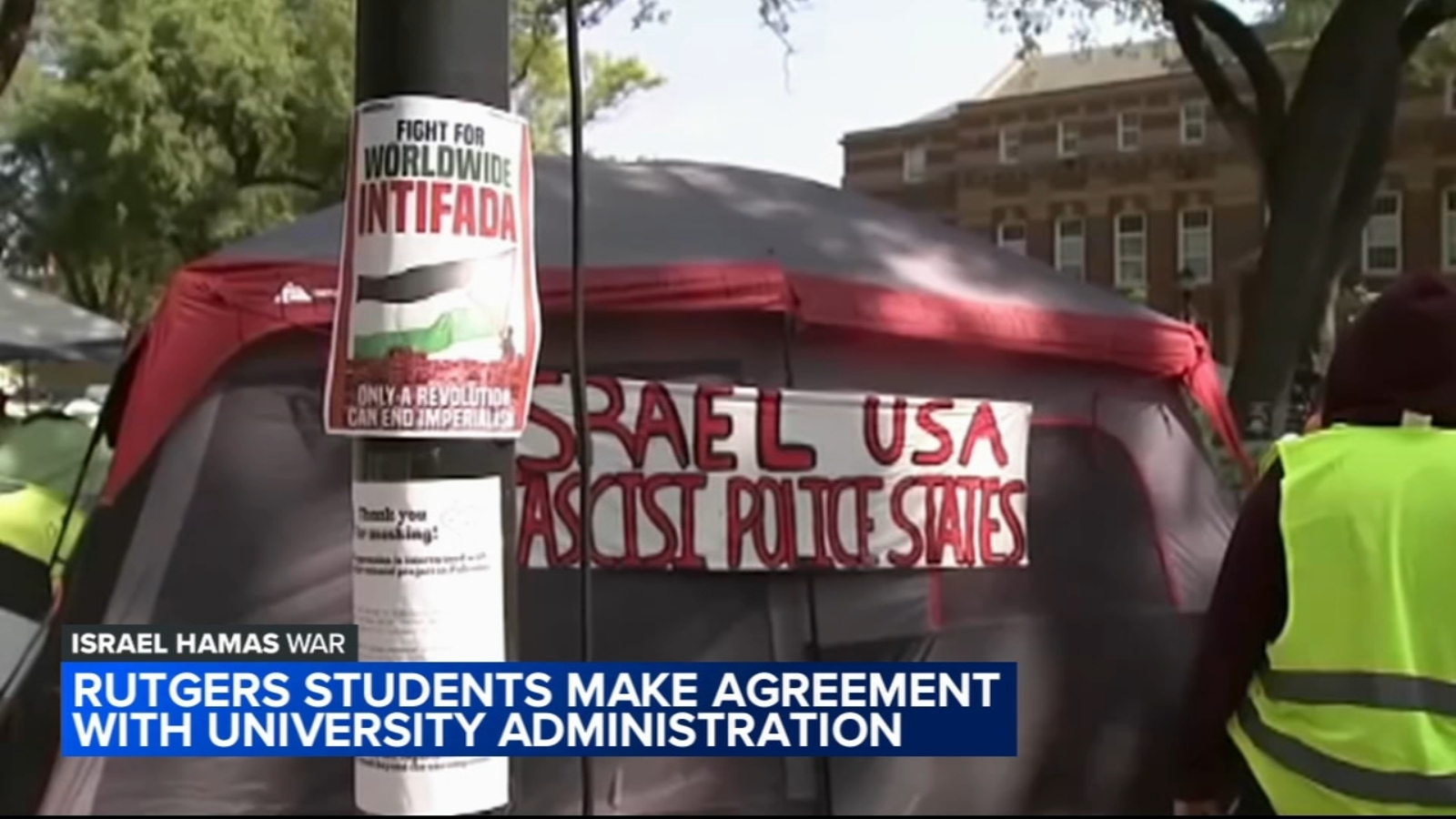 Rutgers University reaches deal with pro-Palestinian protesters setting ...