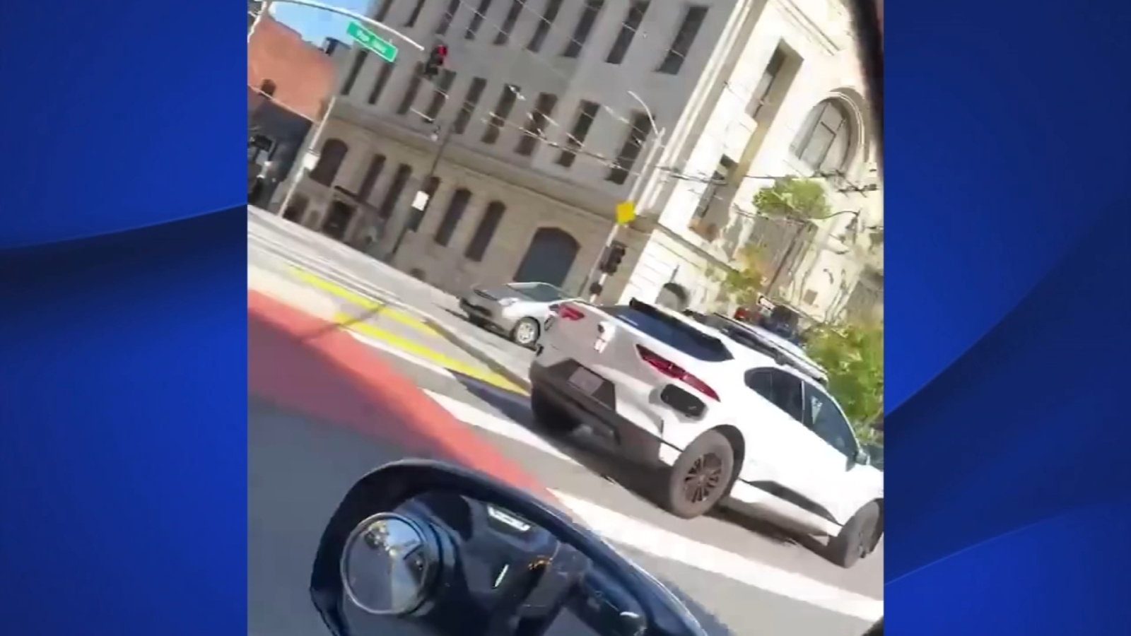 Video shows Waymo robotaxi breaking bus lane laws in San Francisco ...